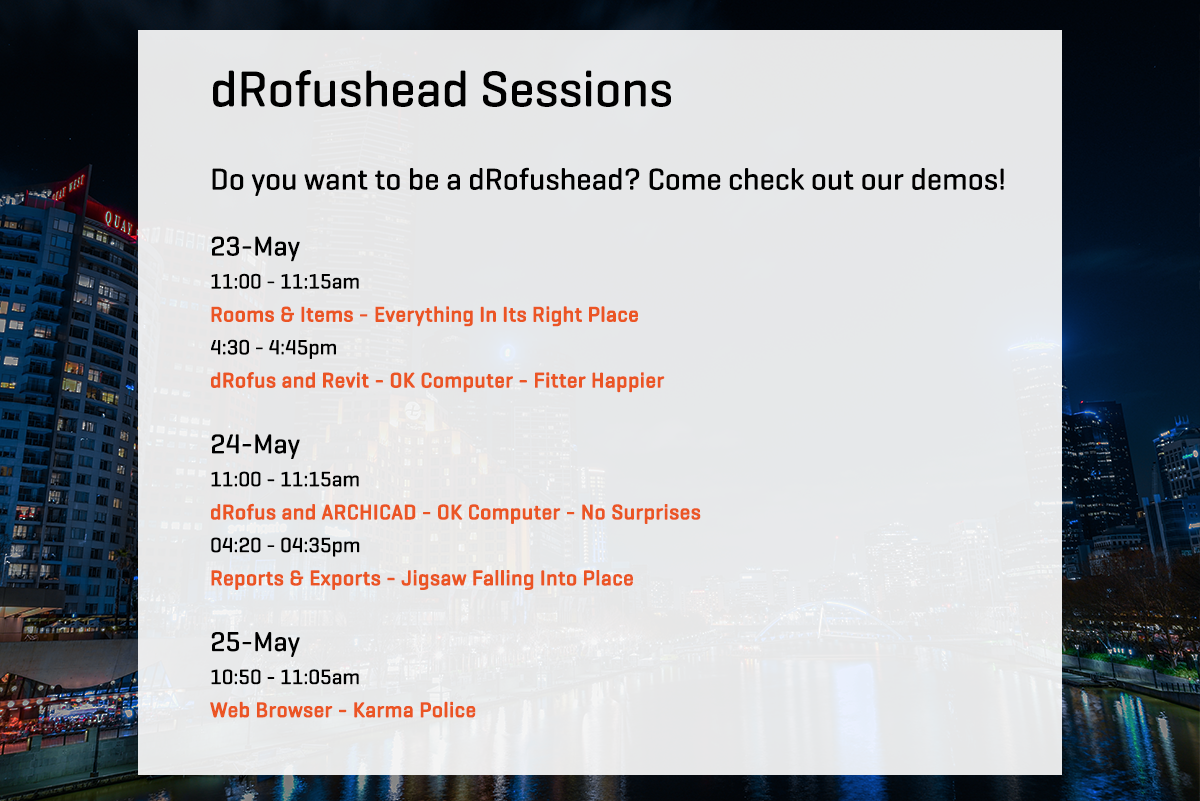 The dRofus Guide to BILT ANZ